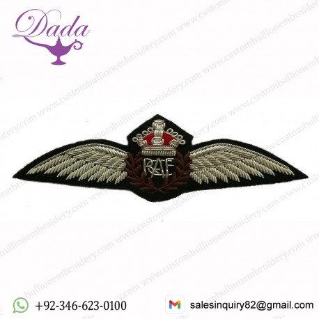 RAF wings badges RAF wings Parachute Wings Hand Royal Air Force Blazer
