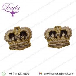 RDG and AAC Mess Dress Crowns, Dragoon Guards, Army Air Corp, Major