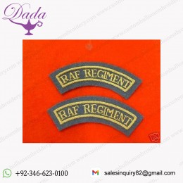 New RAF Mess Dress Badges RAF REGIMENT (Mud Guards) RAF Mess Dress