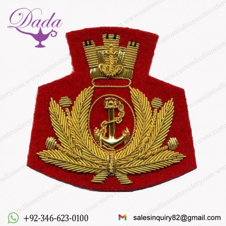 ITALY EMBROIDERY BADGES Manufacturers Wholesaler, Hand Embroidery Gold