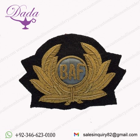 British Air Ferries flight officer cap badge Sabena World Airlines