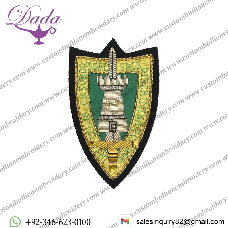 Allied Land Forces Central Europe Blazer Badge, Embroider Badge Custom